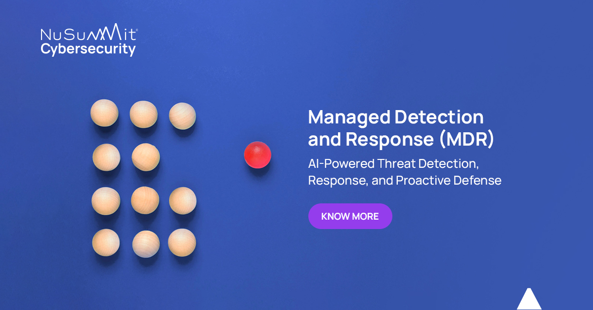Managed Detection and Response (MDR) | MSSP | SOC | EDR | XDR